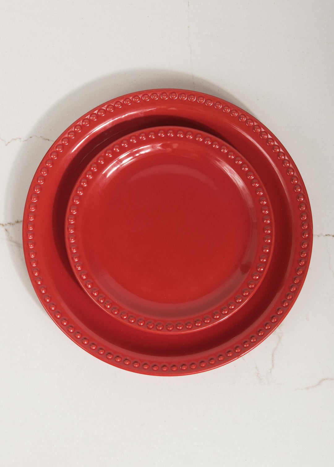 Plato rojo Monet Precio Mayoreo | Compra en MAHA - MAHA
