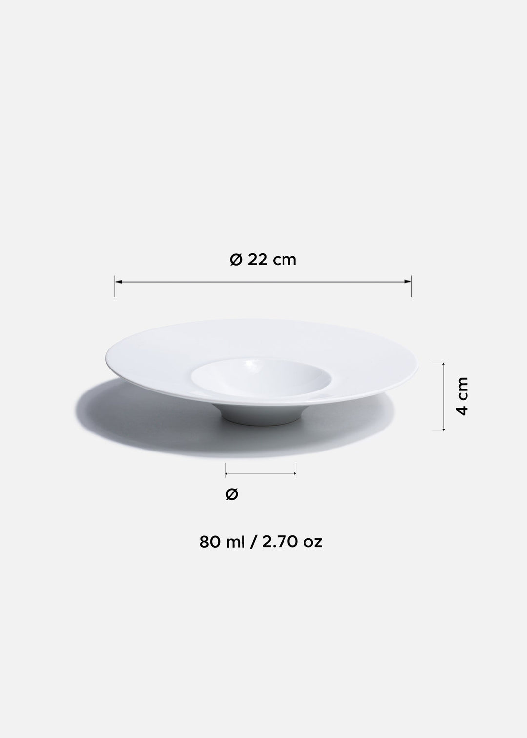 Platos blanco Style Precio Mayoreo | Compra en MAHA | Plato gourmet 22 ...