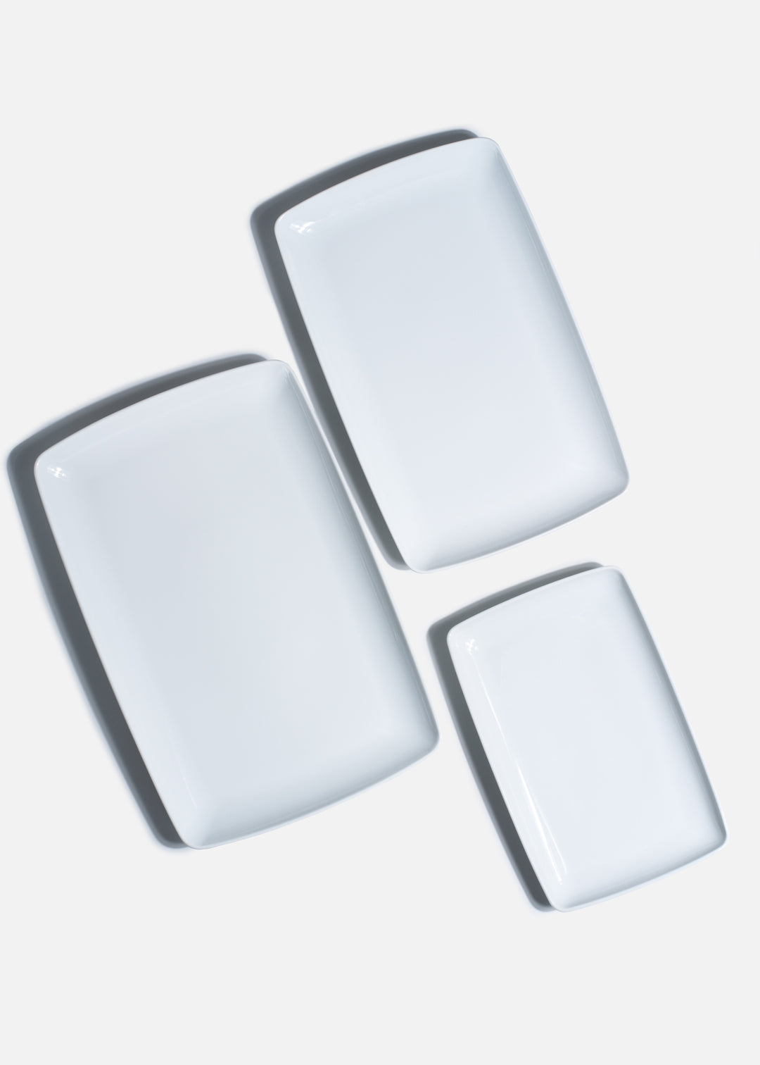 Plato rectangular porcelana Elegance Mayoreo | Compra en MAHA | MAHA