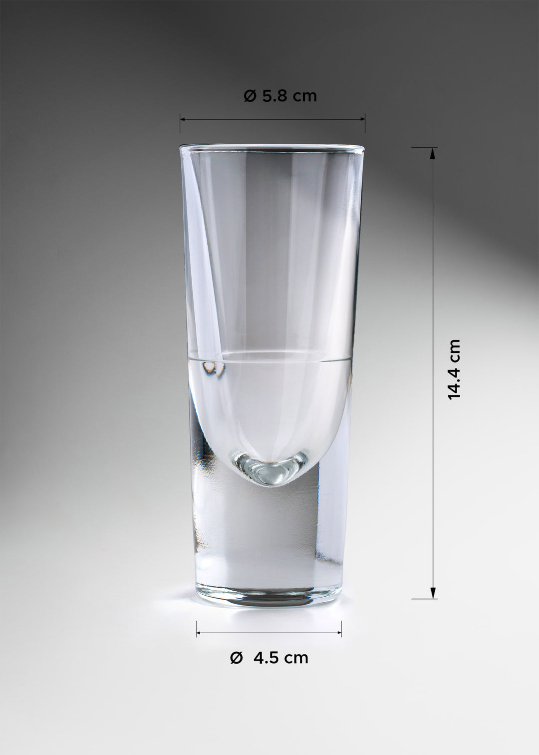 Tequilero transparente grande Precio Mayoreo | Compra MAHA