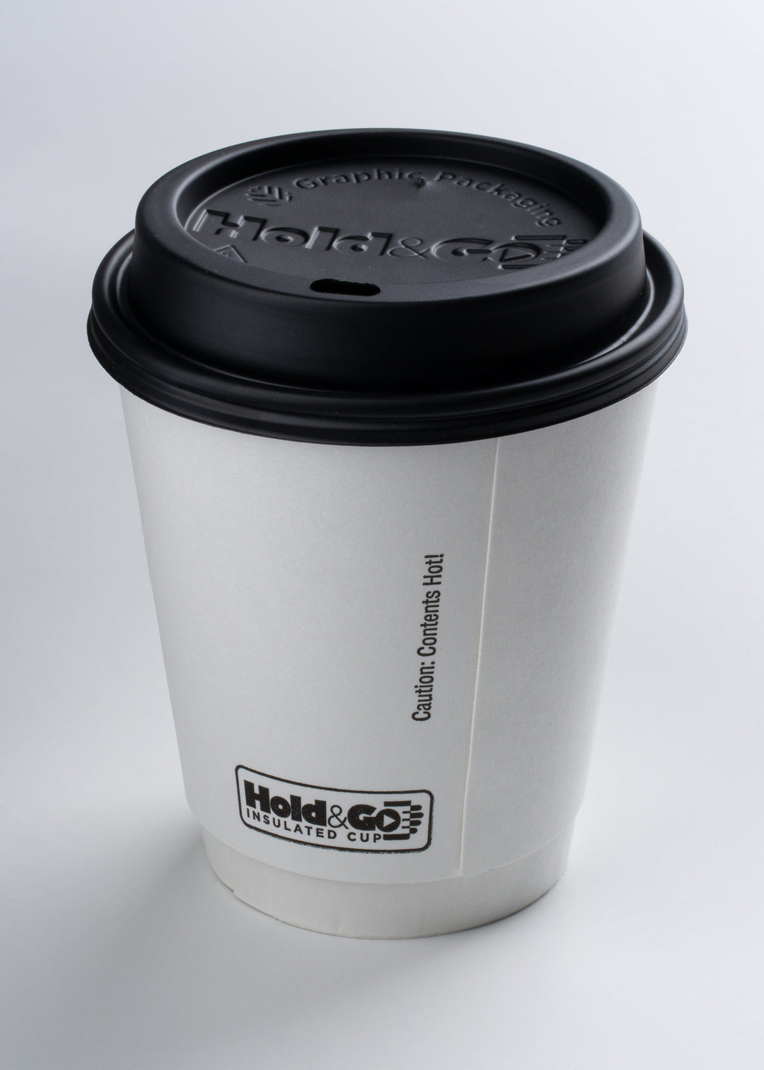 Vasos de papel blanco Hold & Go doble pared | MAHA