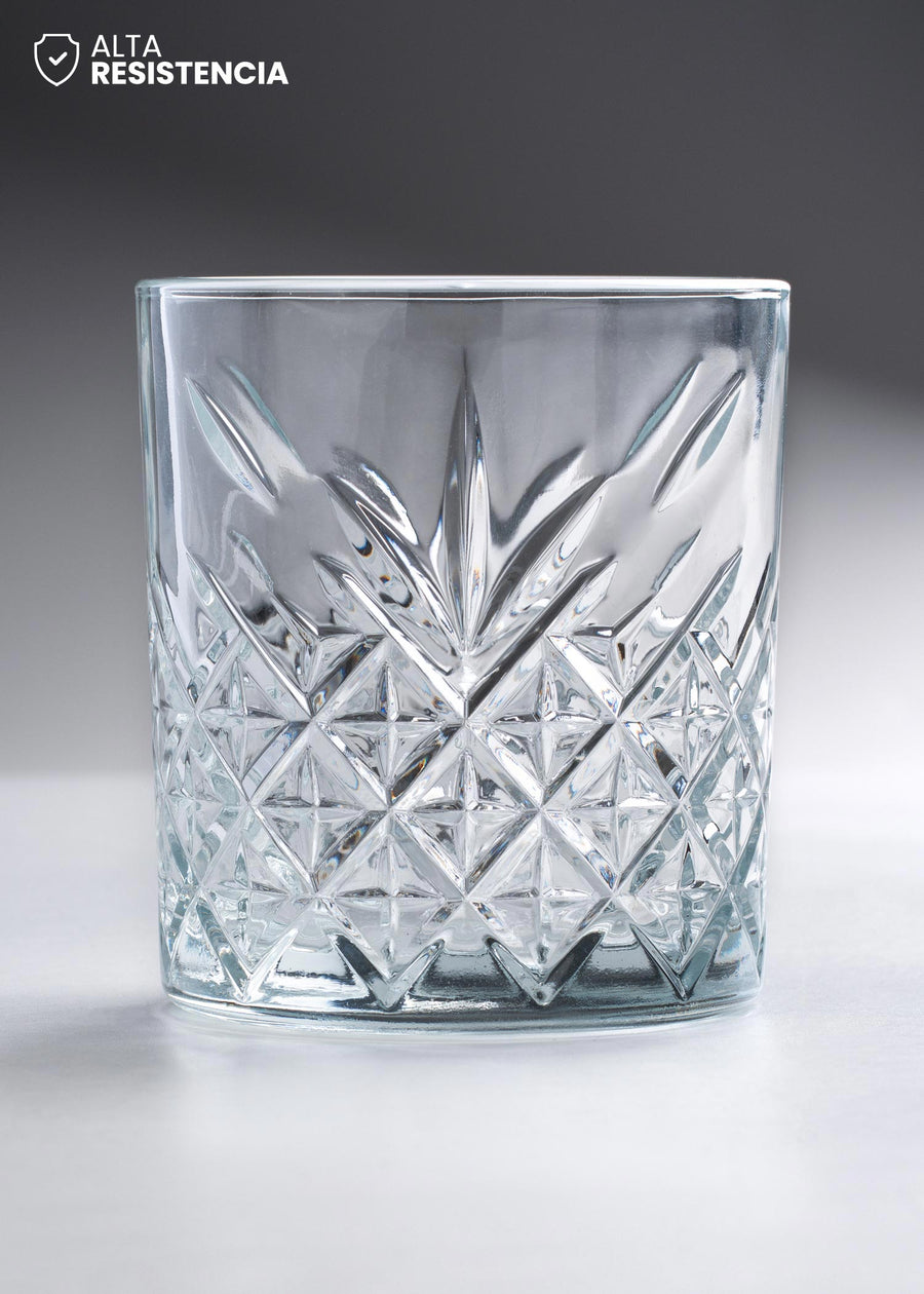 Vaso de vidrio Timeless O.F 345 ml Precio Mayoreo | MAHA